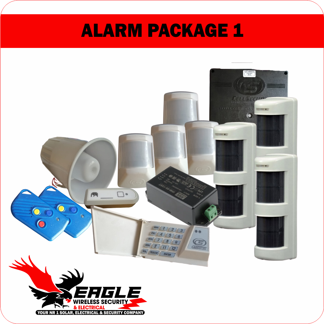 ALARM PACKAGE 1 R18 999 | Eagle Wireless Security